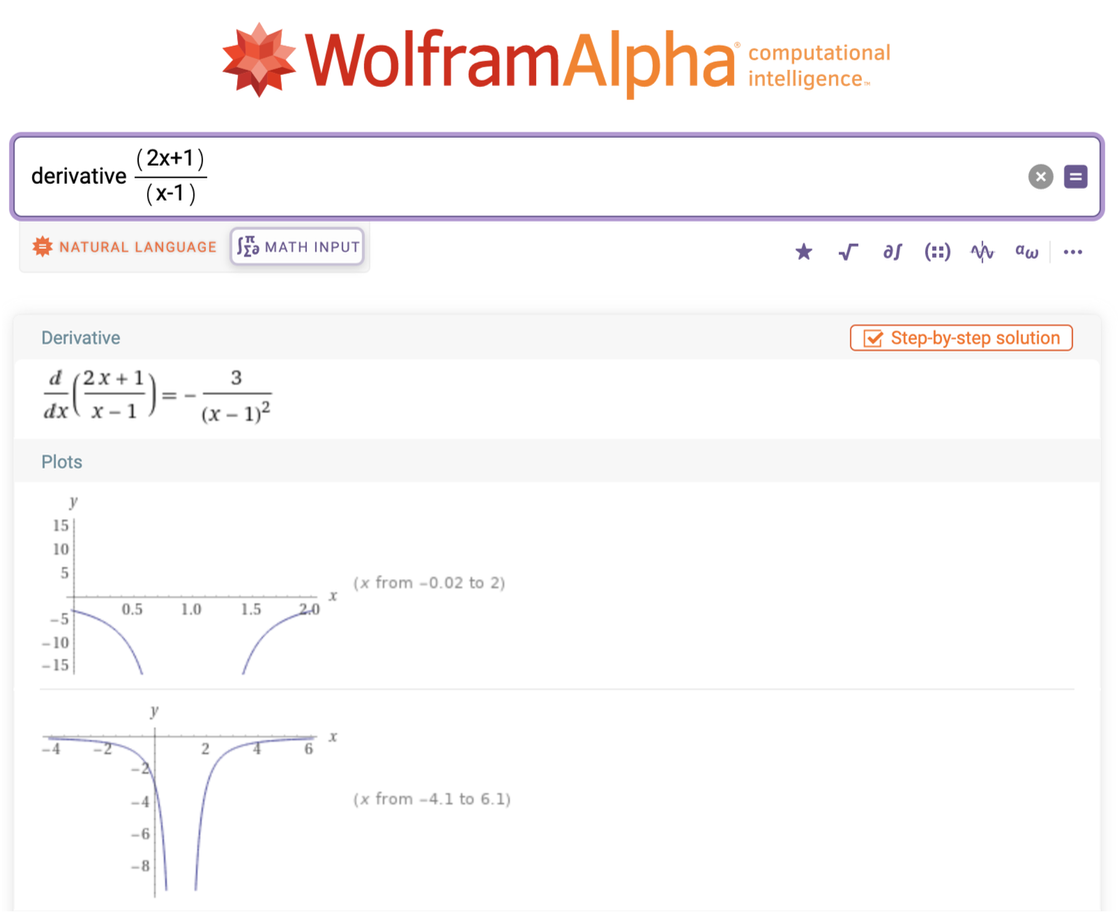 A New Way to Ask Wolfram|Alpha Questions with Math Input | by Tech-Based Teaching Editor | Tech ...