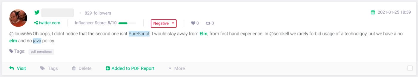 Top Functional Programming Languages Ranking Based On Sentiment Analysis 2021 | by Scalac ...