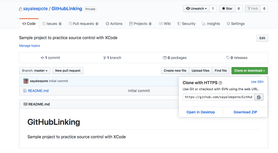 Using Xcode With Github Repo Lets Walk Through A Simple Step By By Sayalee Pote Medium