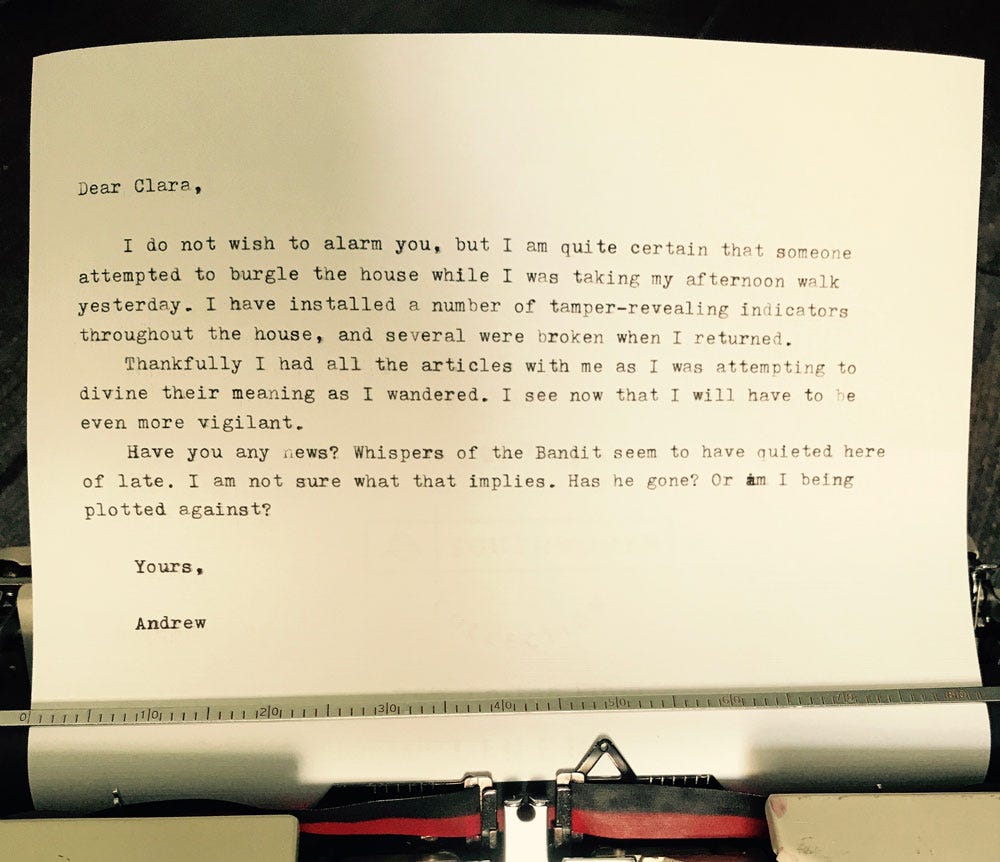 Letter #16. Dear Clara, | by Hornsbury Letters | Medium