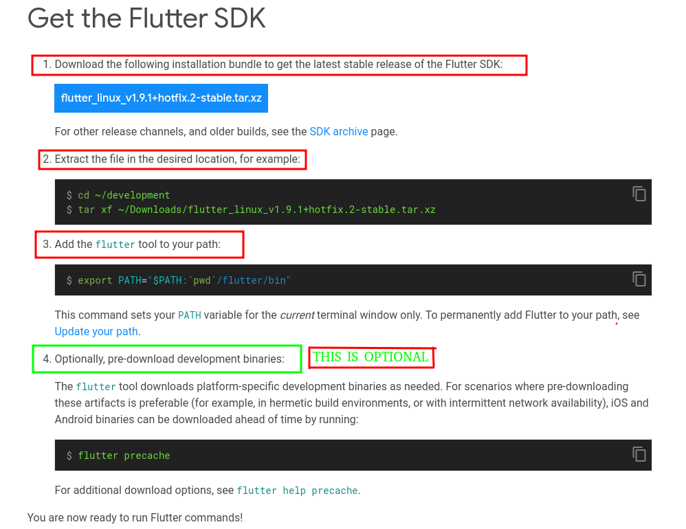 Flutter Installation without android Studio | by Tech Blogs | Medium