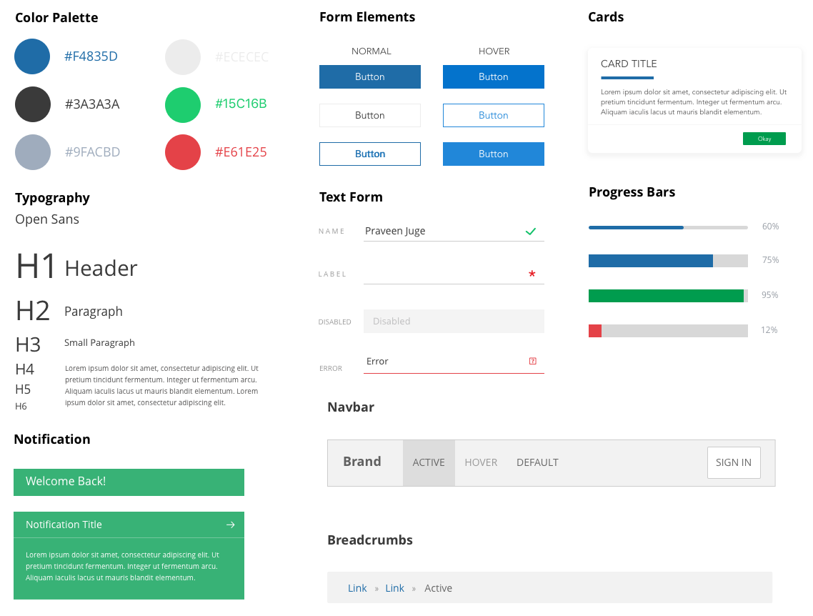 Design Language System - UX Planet