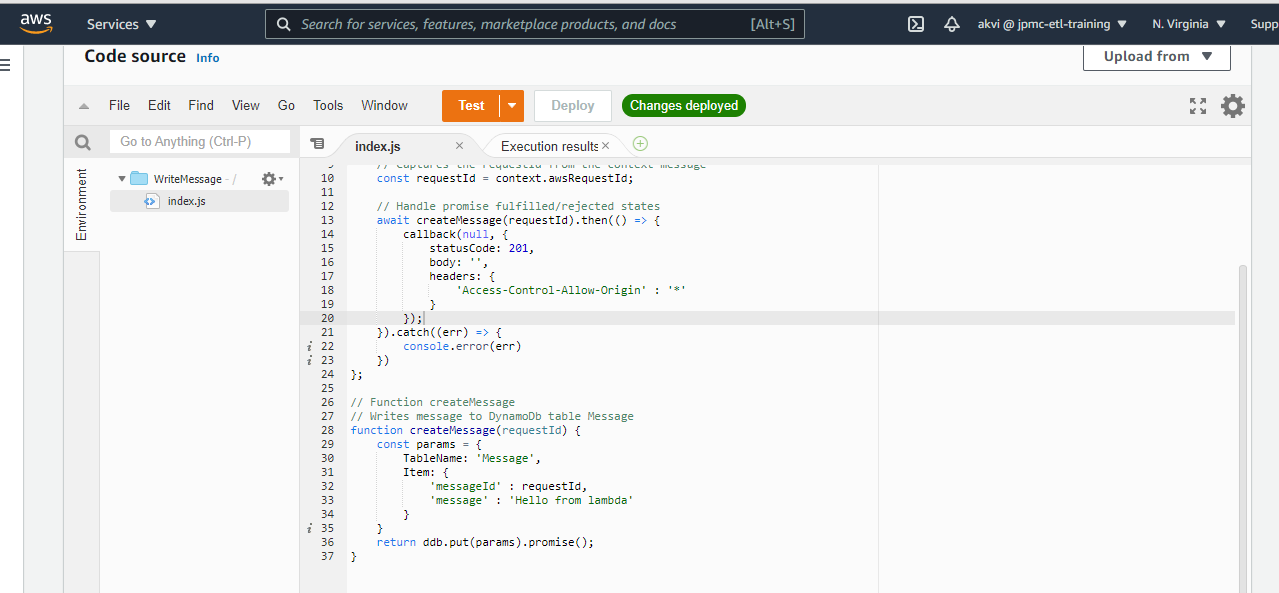Getting Started With Aws Dynamodb Using Aws Lambda Function By Vishnu V S Medium