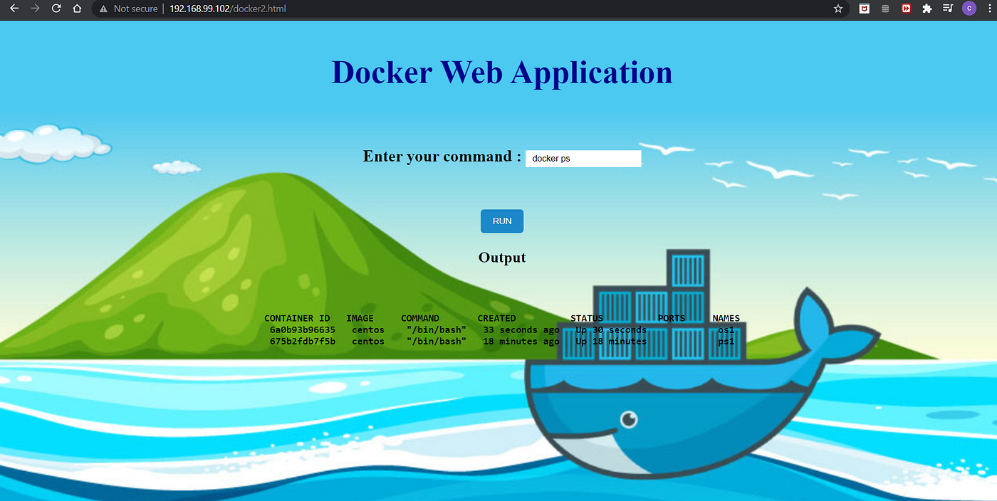 DOCKER WEB APP - Abdhesh Kumar - Medium