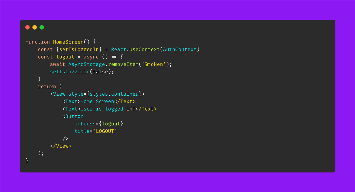Authentication and Onboarding Flow in React Native: A Step-by-Step Guide | by Saad Khan ...