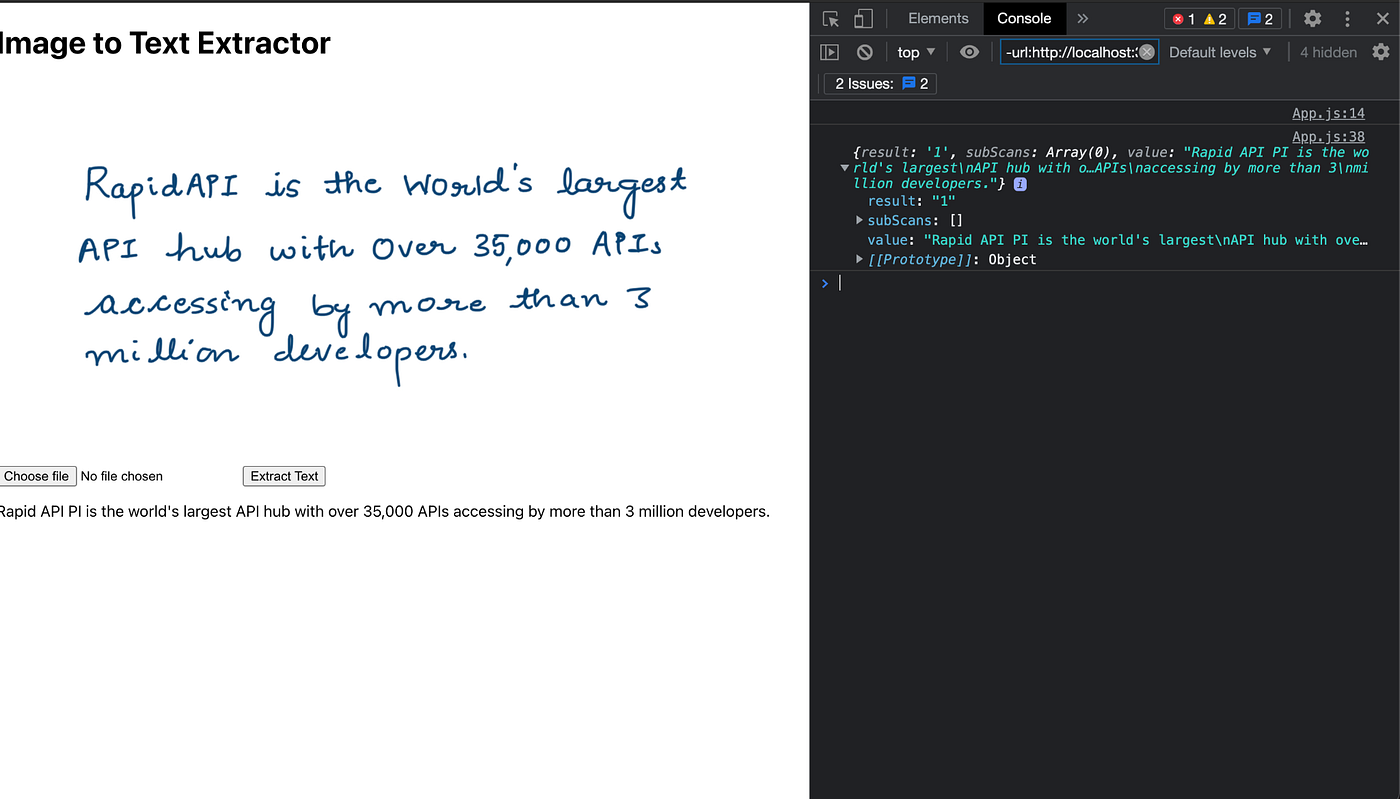 Build an Image-to-Text Extractor Application using API | by RapidAPI | Medium