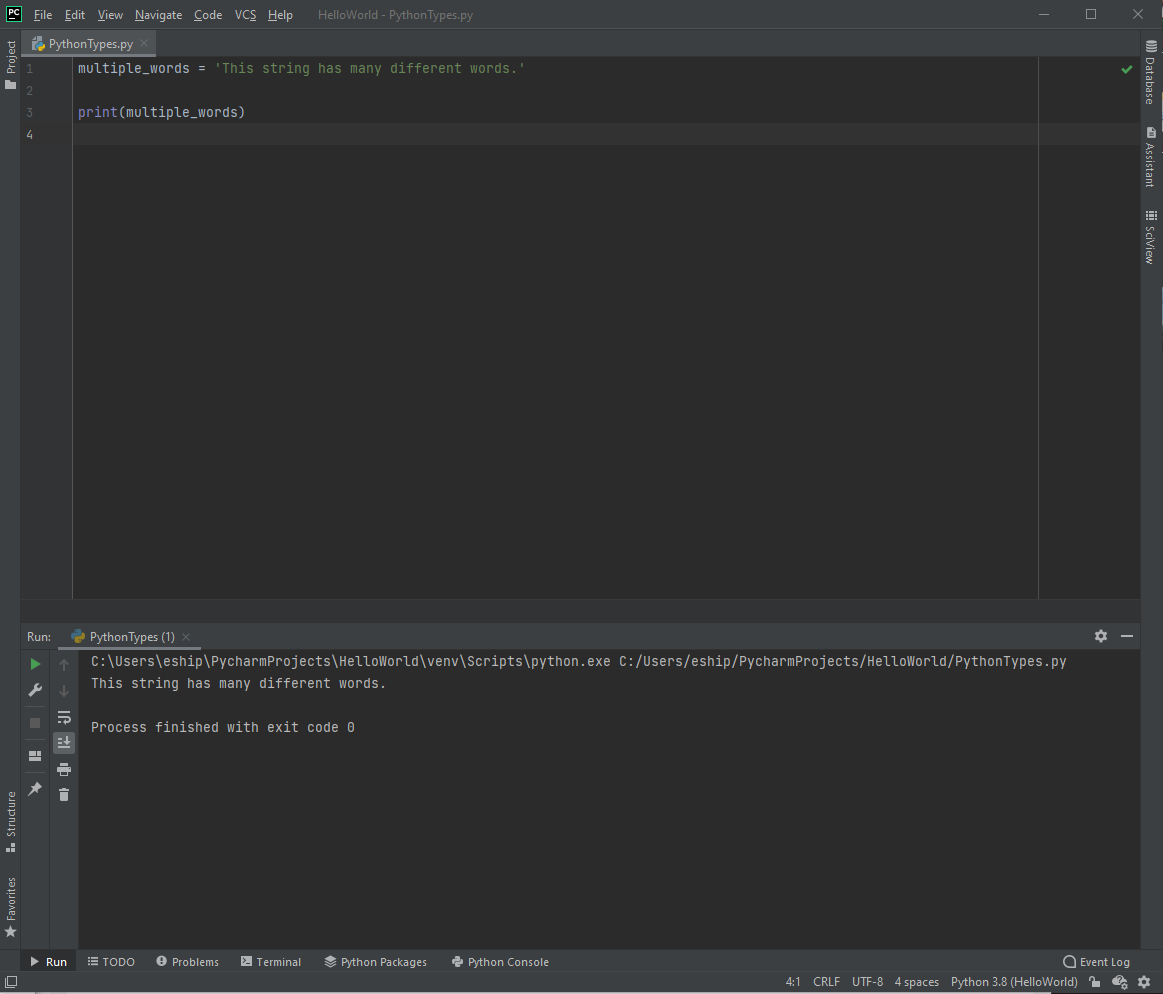First Principles Python Part 3: Data Types | by Enrico Shippole | Medium