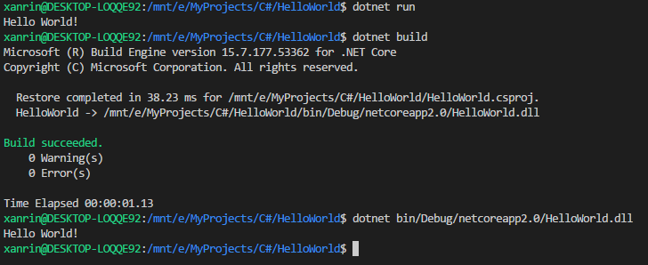 Getting Started with DotNet (C#) Core | by Xavier Geerinck | Medium
