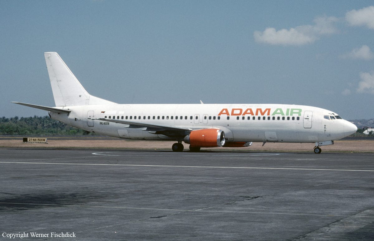 Killed by Corruption: The crash of Adam Air flight 574 | by Admiral ...