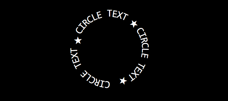 Writing Circle Text With CSS & JS | Medium