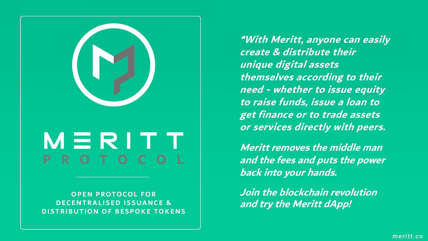 Meritt Protocol — Intoduction. Meritt Protocol — Intoduction | by Meer ...