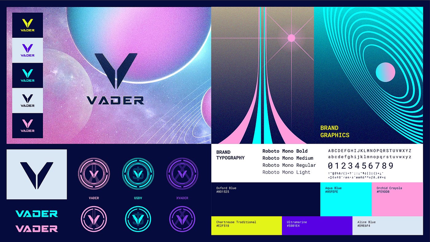 Breaking down the Vader rebrand. Sharing the design inspirations and ...