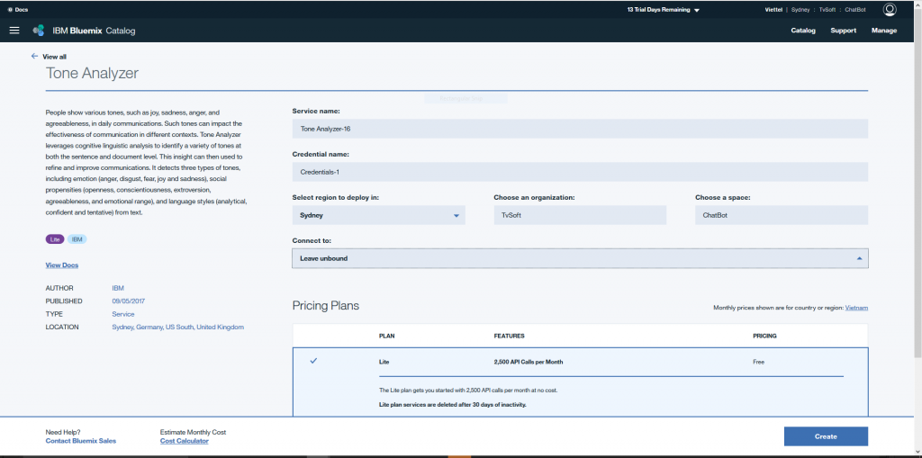 IBM Watson IBM Machine Learning: Tone Analyzer | by Thientvse | Medium