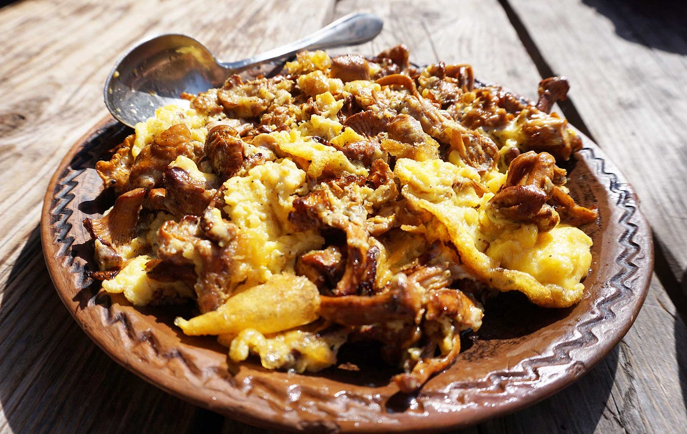 Breakfasts in Bosnia. Steaming pans of scrambled eggs and… | by Malou ...