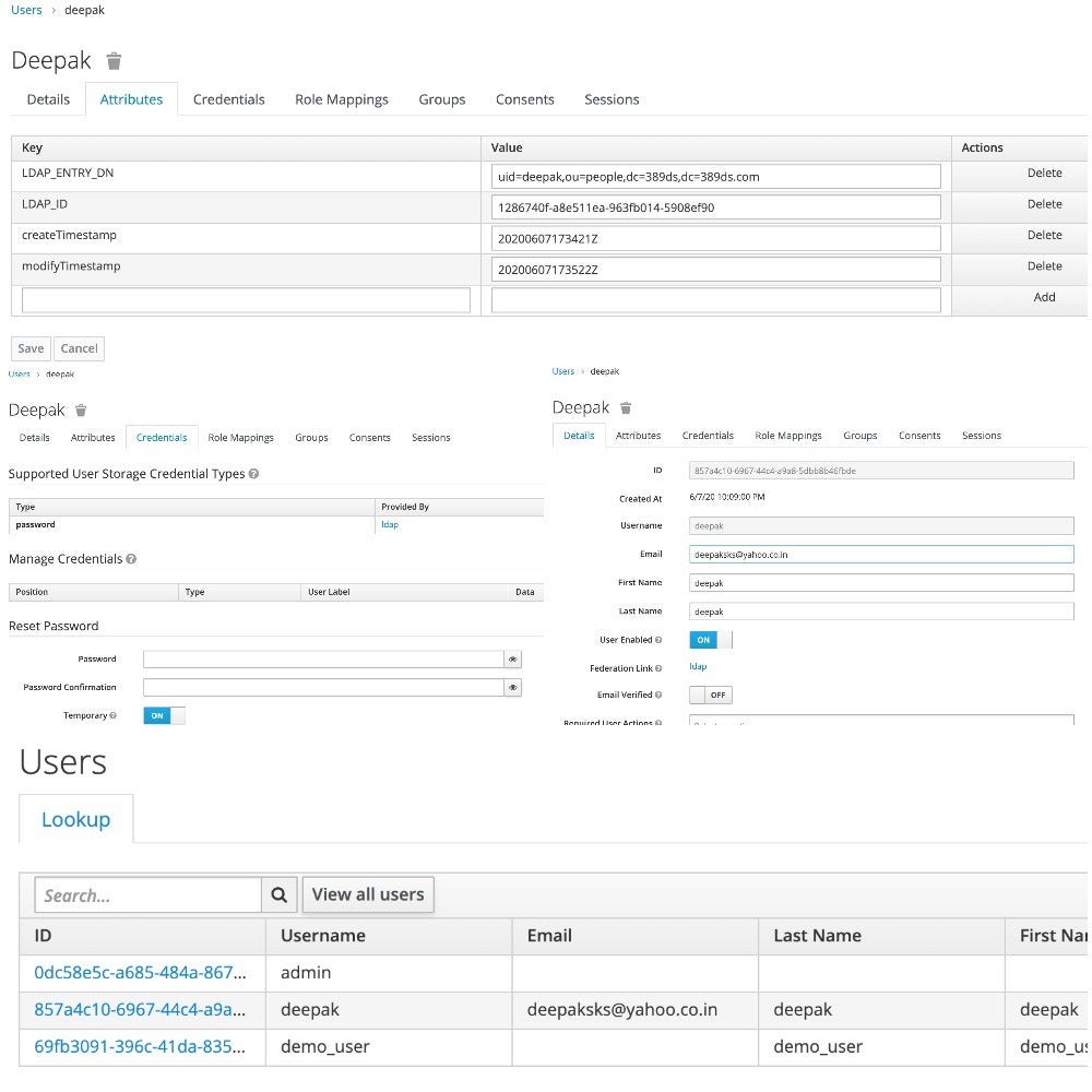 Getting Started with Open Source Identity Access Management (Keycloak) and Open Source Directory ...