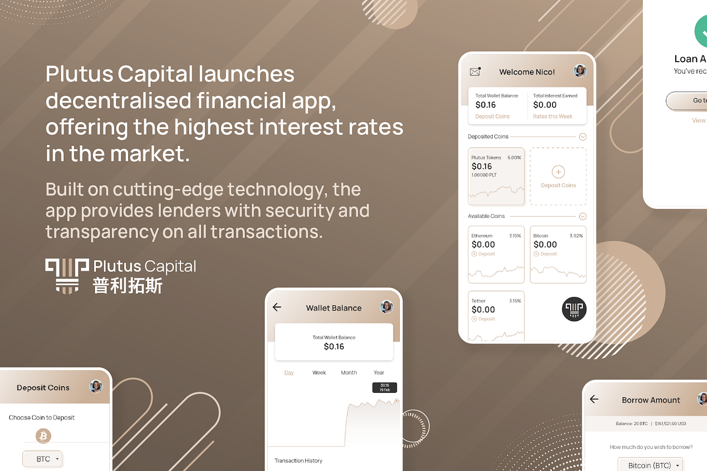 Plutus Capital launches decentralised financial app, offering the ...