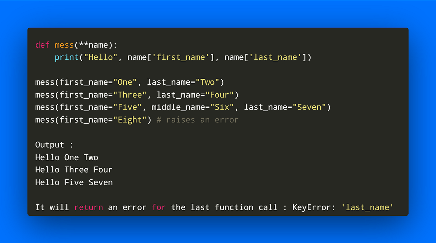 Everything Technical On Functions And Arguments In Python By Marsdevs