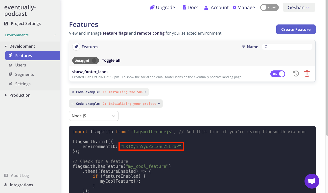 Node.js Feature Flags: A Step-by-Step Guide - Flagsmith