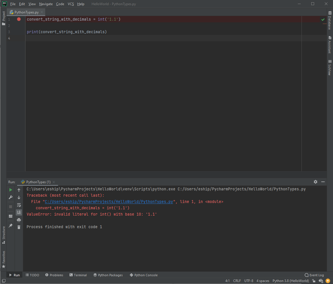 First Principles Python Part 3: Data Types | by Enrico Shippole | Medium
