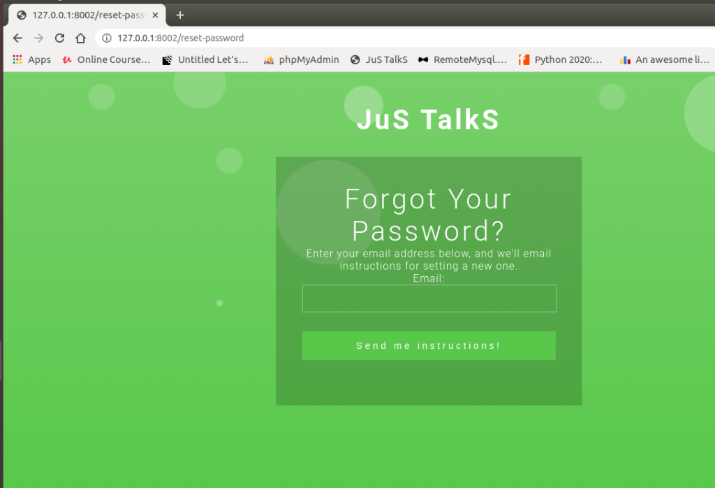 How to Create a Password Reset View | by Saloni Goyal | Medium
