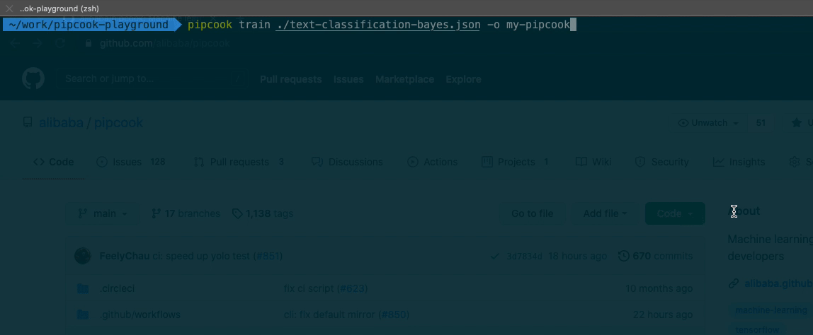 Pipcook 2.0 Implements the Training and Deployment of the Machine Learning Model in 20 Seconds ...