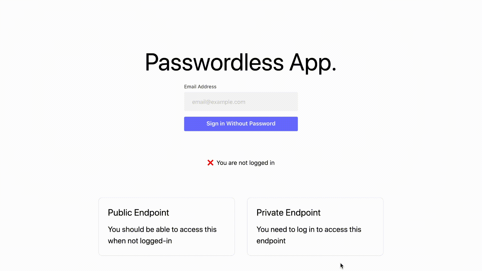 Passwordless Login with Email and JSON Web Token (JWT) Authentication ... Passwordless Login with Email and JSON Web Token (JWT) Authentication ...