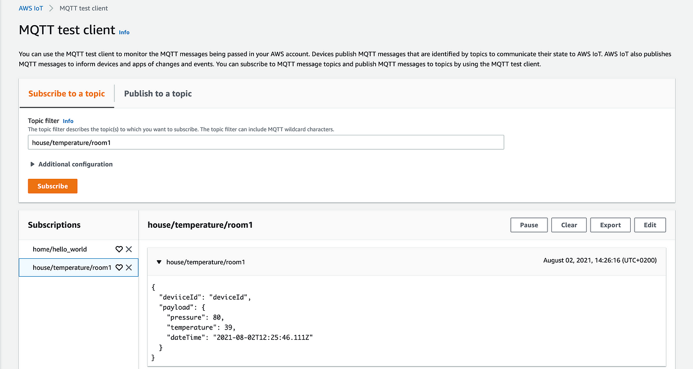 Tutorial Getting Started With Amazon Aws Iot Mqtt Protocol And Node Js Dev Jam