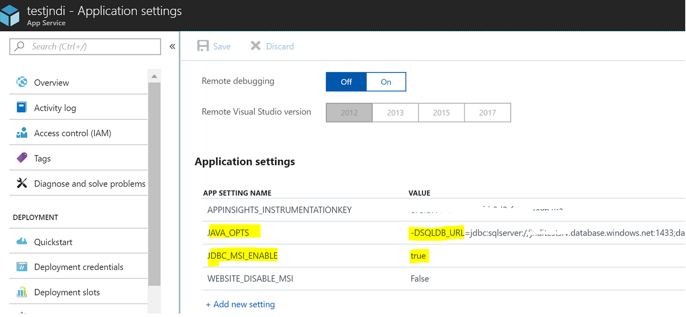 Migrating Spring Java Applications to Azure App Service (Part 1 — DataSources and MSI ...