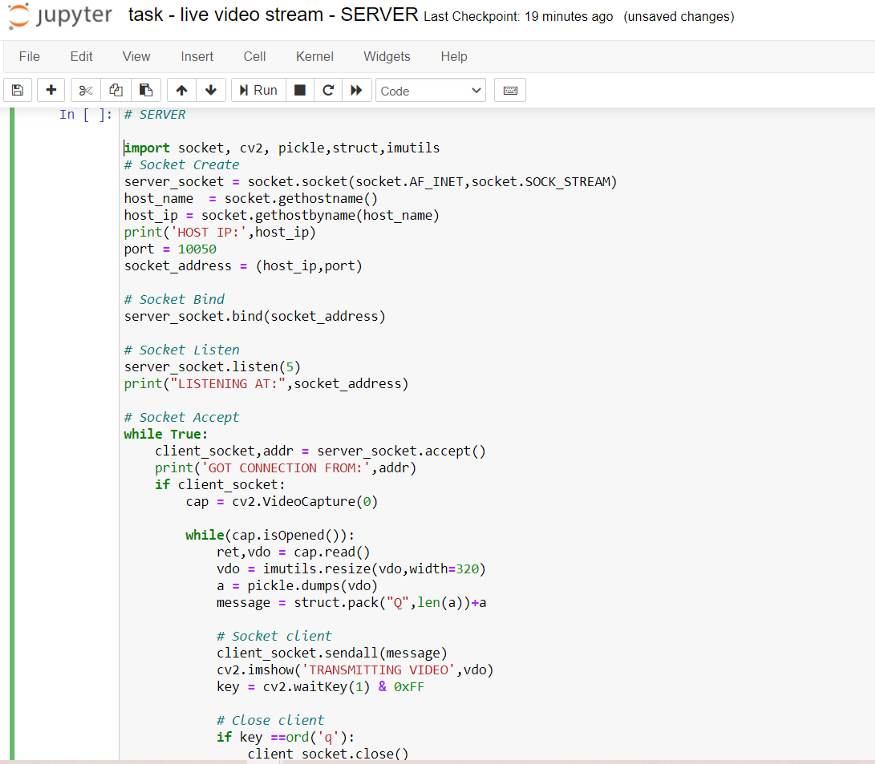 CREATE LIVE STREAMING VIDEO CHAT APP WITHOUT VOICE USING CV2 MODULE OF PYTHON | by Rajdeep Singh ...