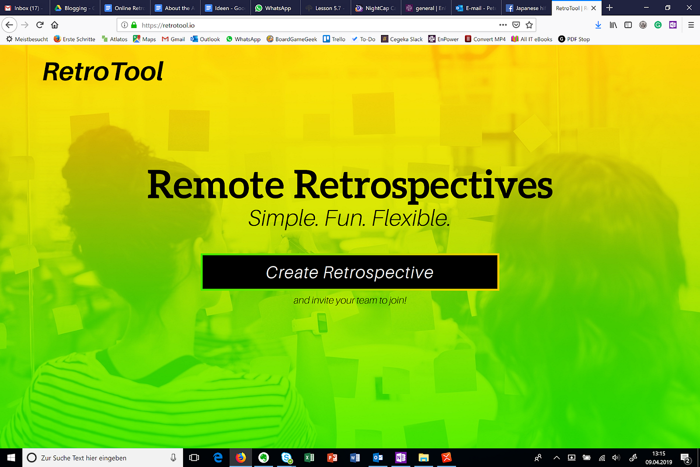 Online Retrospective Tools does it do the job? | by Peter Lie | Medium