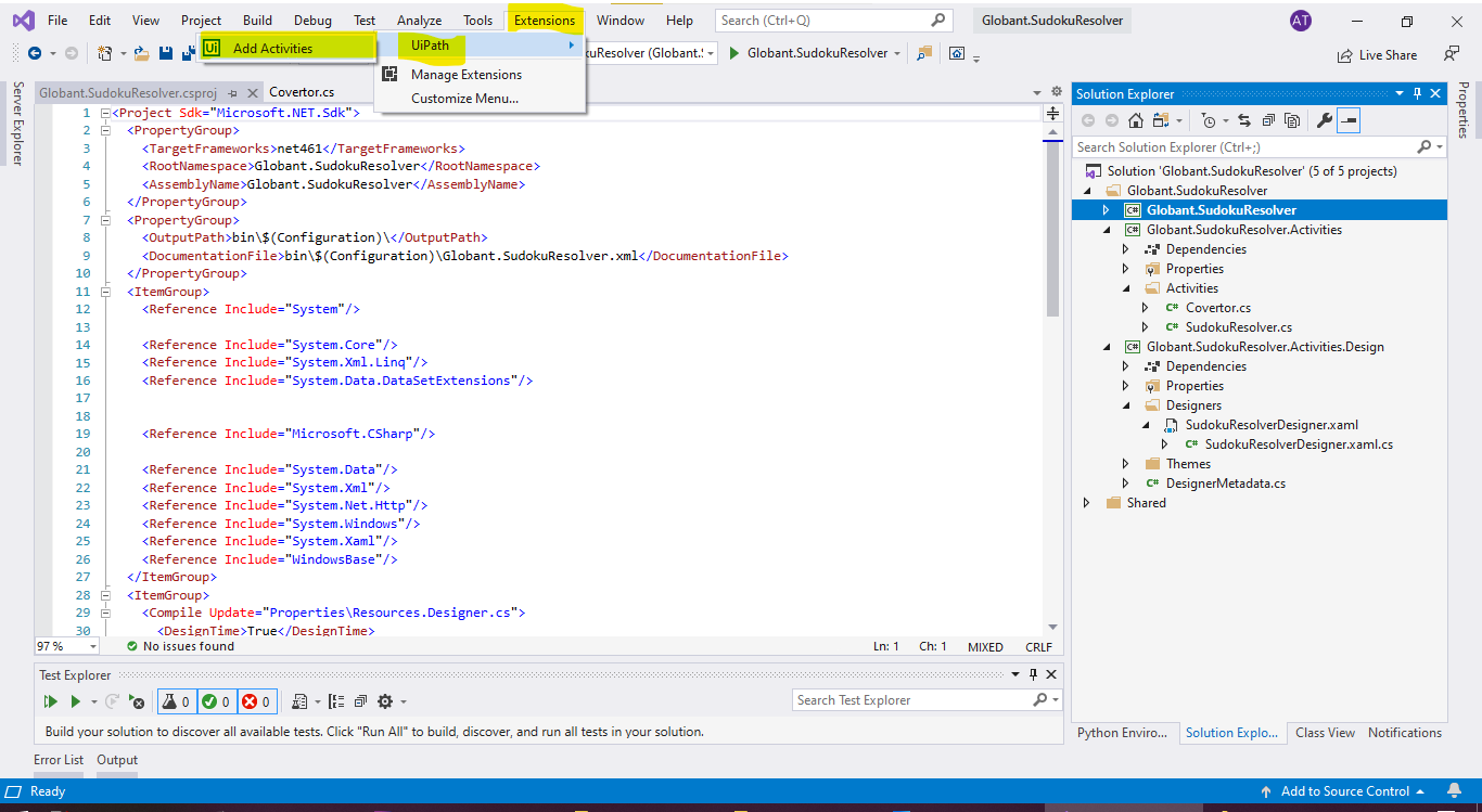UiPath Custom Activities. This Blog helps you on creating UiPath… | by ...