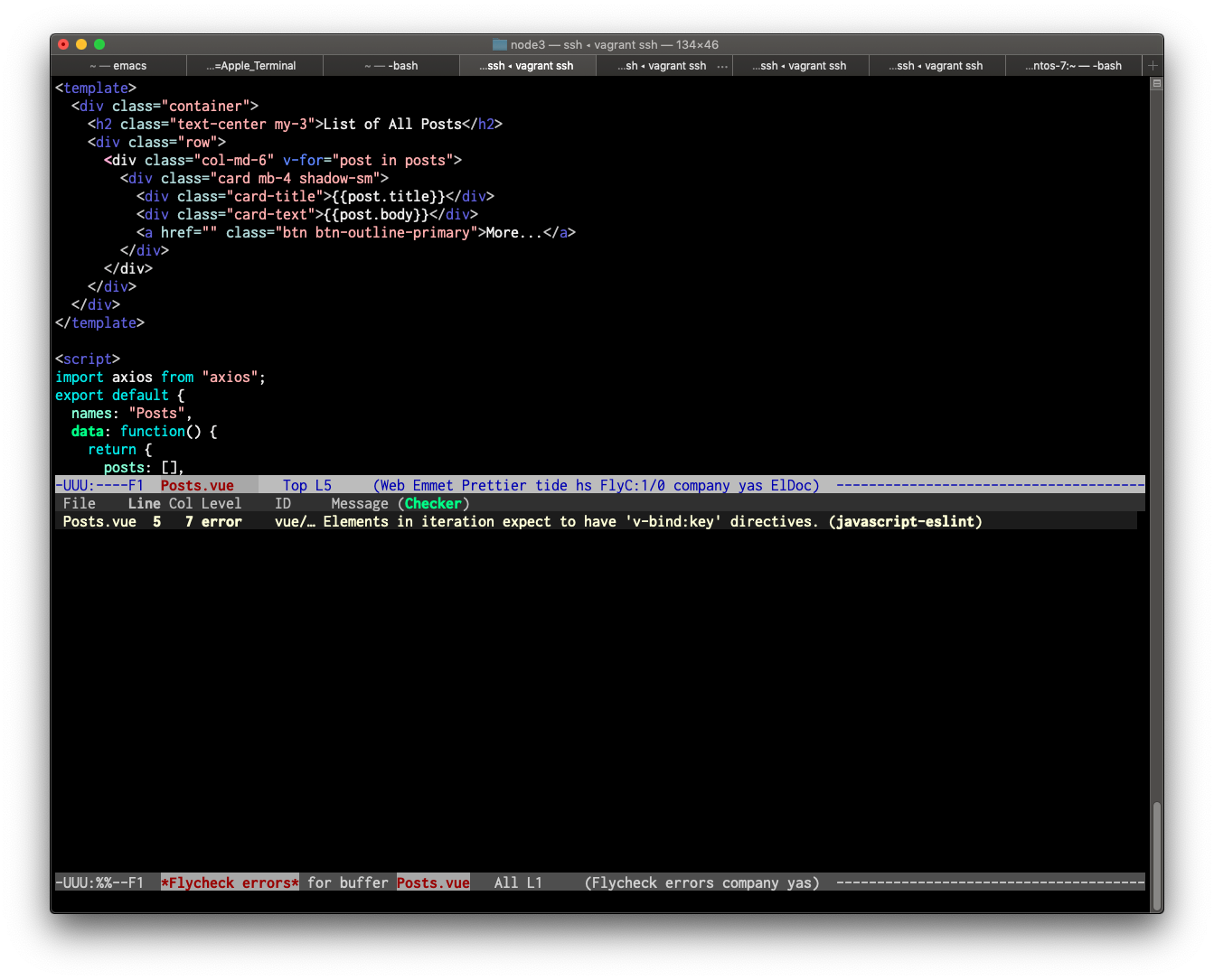 [Emacs-28] 用 Emacs 來寫 Vue.js 實戰篇. 前面 介紹了用 Emacs 寫 Vue.js… | by Jerry Hsieh | Medium