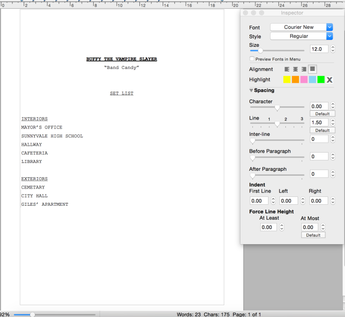 Writing How-To: Format a Script/Screenplay | by Michelle Sommerville ...