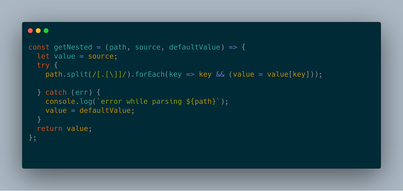 Accessing deep nested object keys without pain | by Yash Rathore | Medium