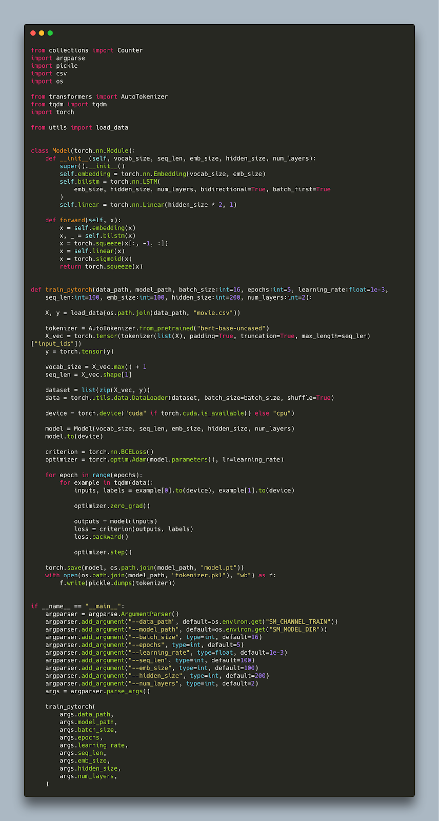 MLOps with SageMaker — Part II. Customize train 🐳 | by Nick Sorros | MantisNLP | Jun, 2022 | Medium