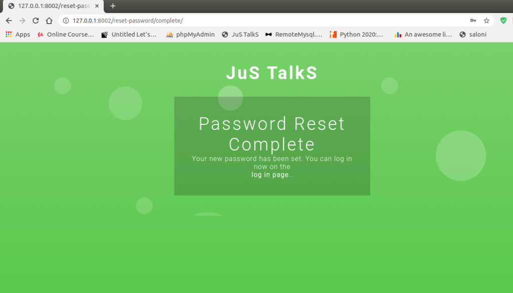 How to Create a Password Reset View | by Saloni Goyal | Medium