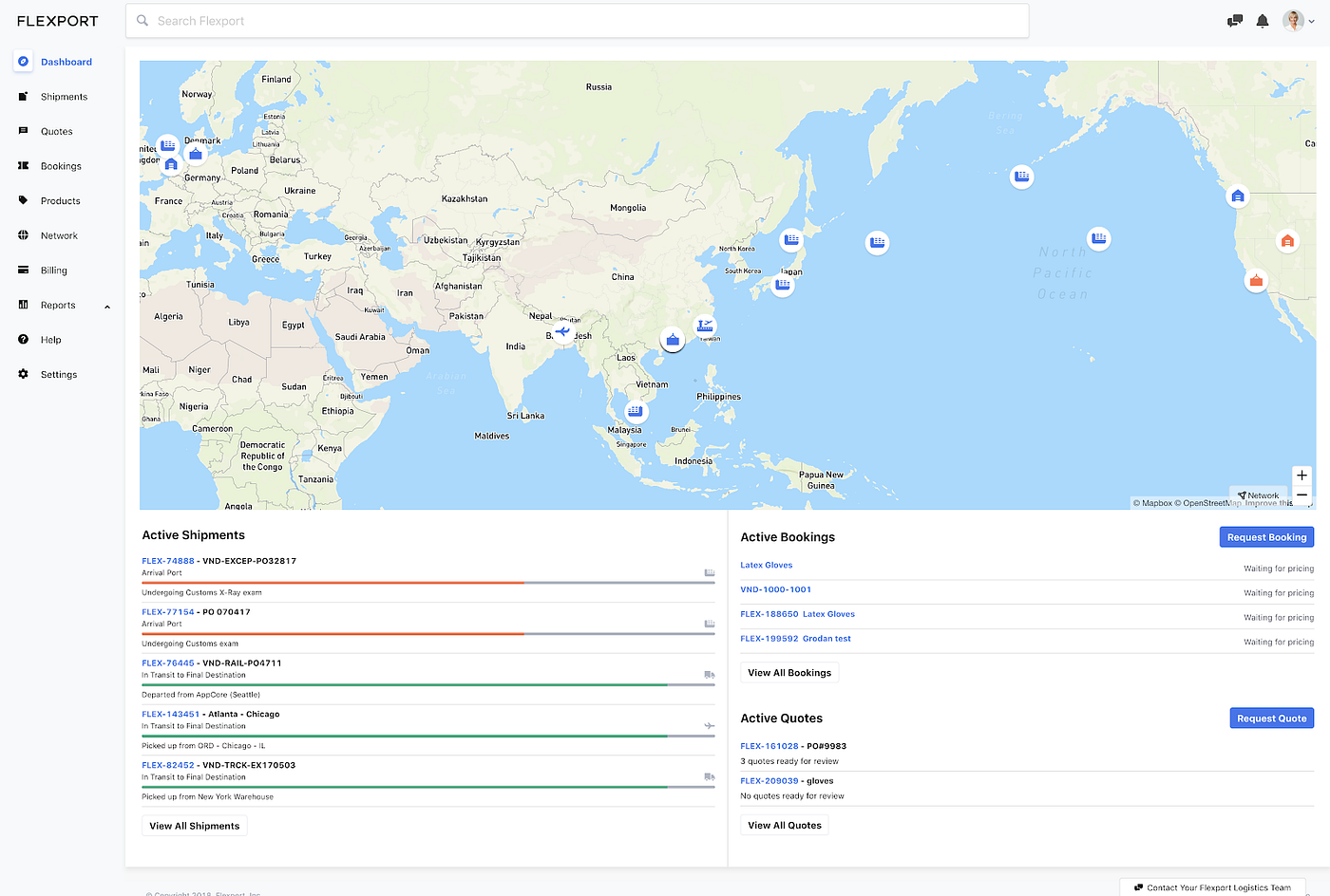 The Flexport Dashboard 2.0. Or how we design user centered tools… | by ...