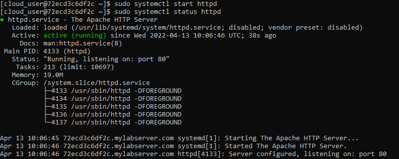 Installing an Apache server on CentOS 8 | by Sakinazaffar | Jul, 2022 ...