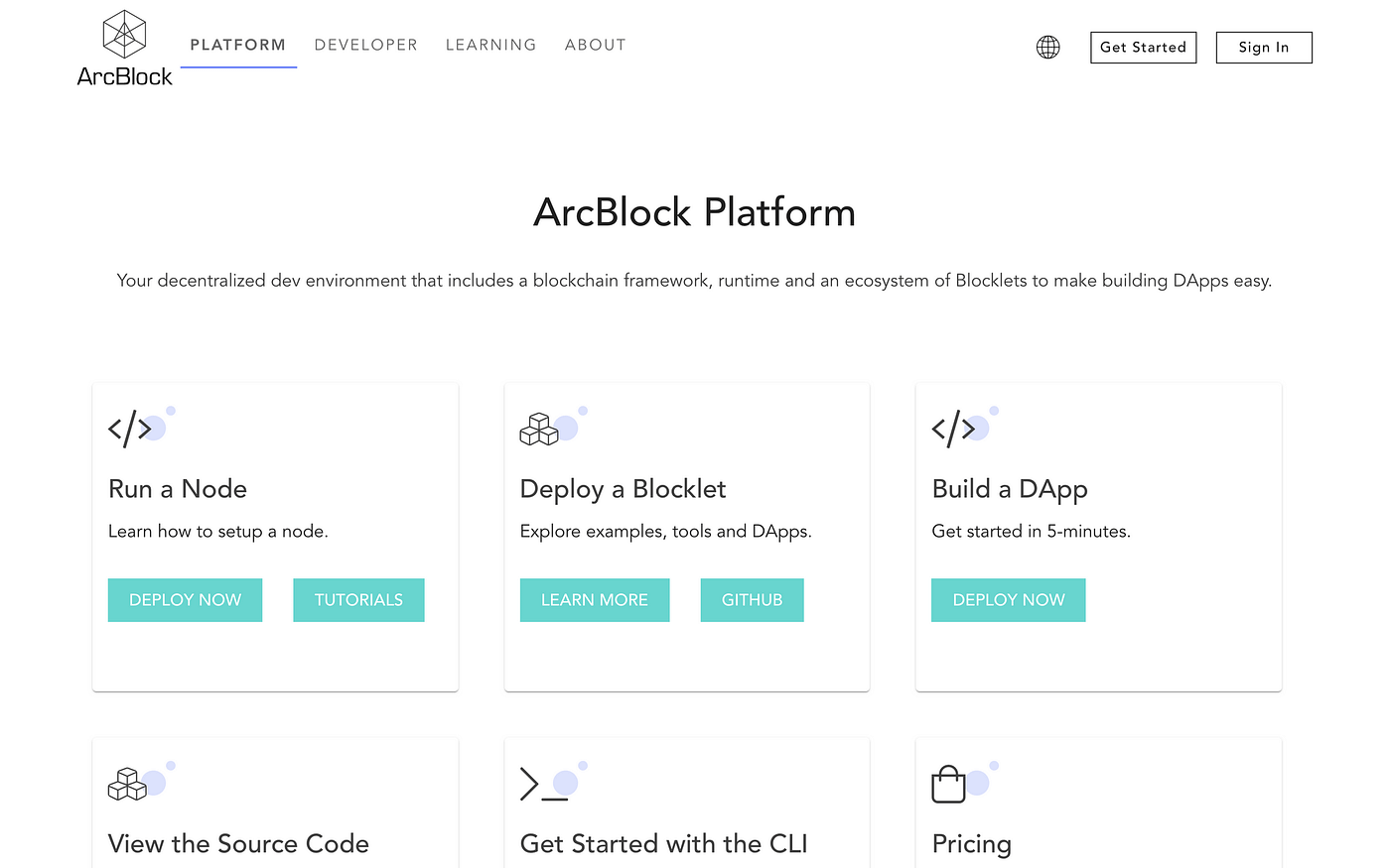 ArcBlock Releases New Website and Dev Platform Update | by Matt McKinney | ArcBlock | Medium