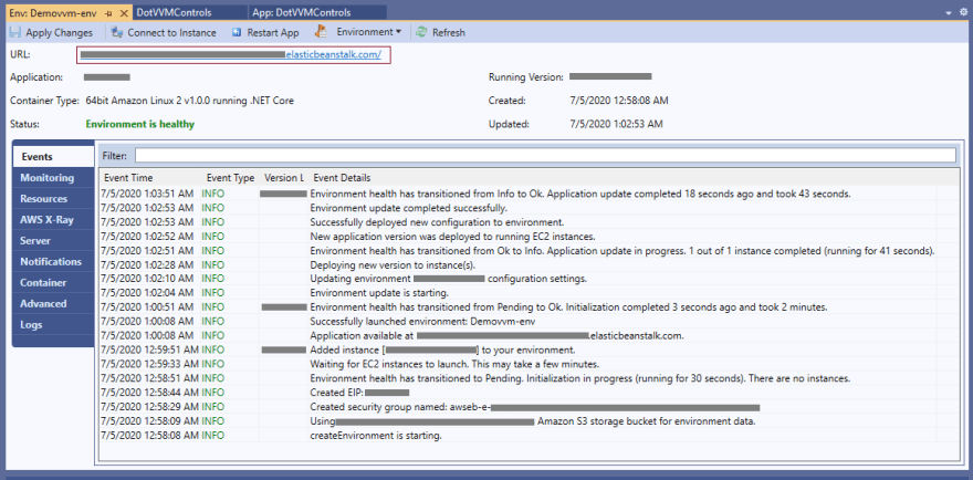 Implementación de aplicaciones web con ASP.NET Core y DotVVM en AWS Elastic Beanstalk | by ...