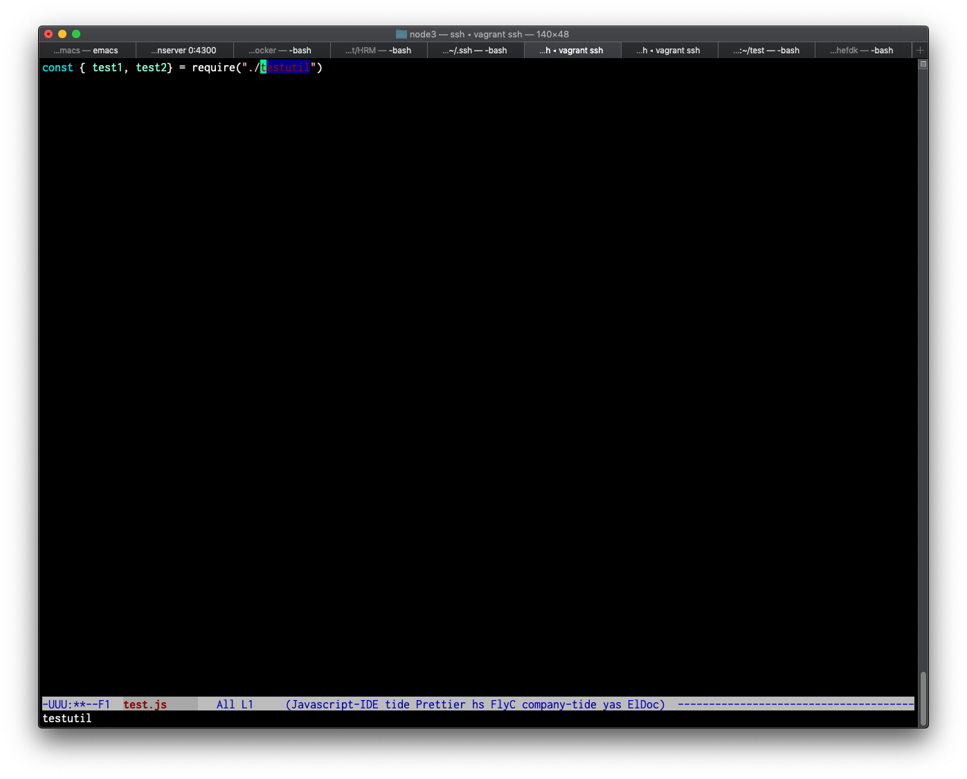 [Emacs-20] 用 Emacs 來寫 javascript 的小範例 | by Jerry Hsieh | Medium