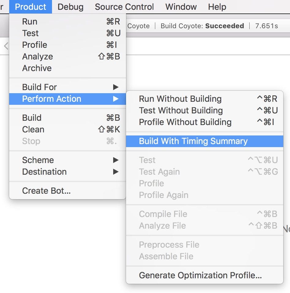 Build performance analysing in Xcode 10 | by Antoine van der lee 🇳🇱 | Medium