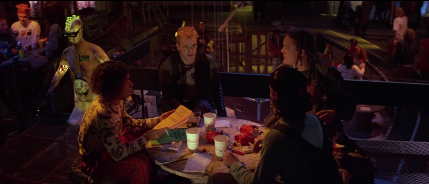 My favourite visuals in Hackers (1995) | by Alistair Roche | Medium