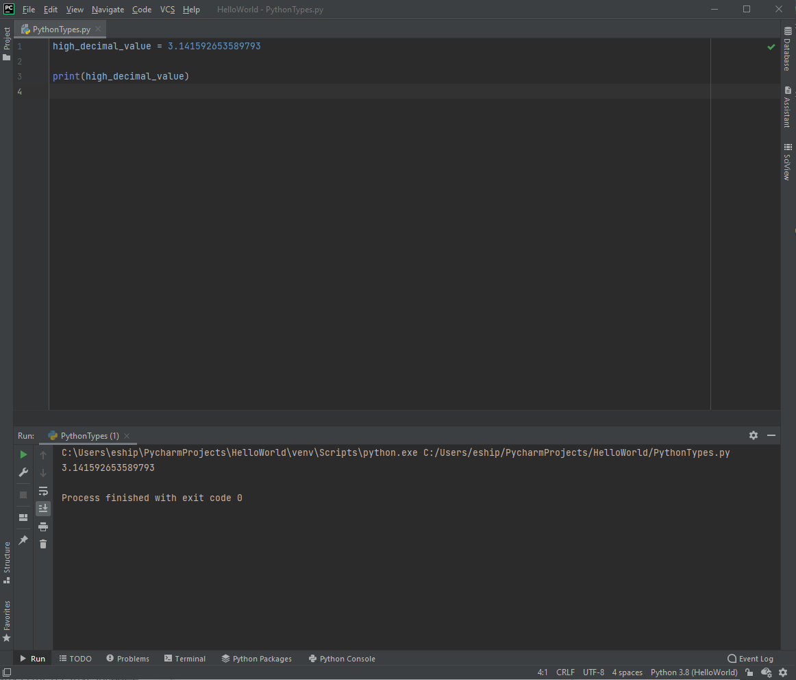 First Principles Python Part 3: Data Types | by Enrico Shippole | Medium