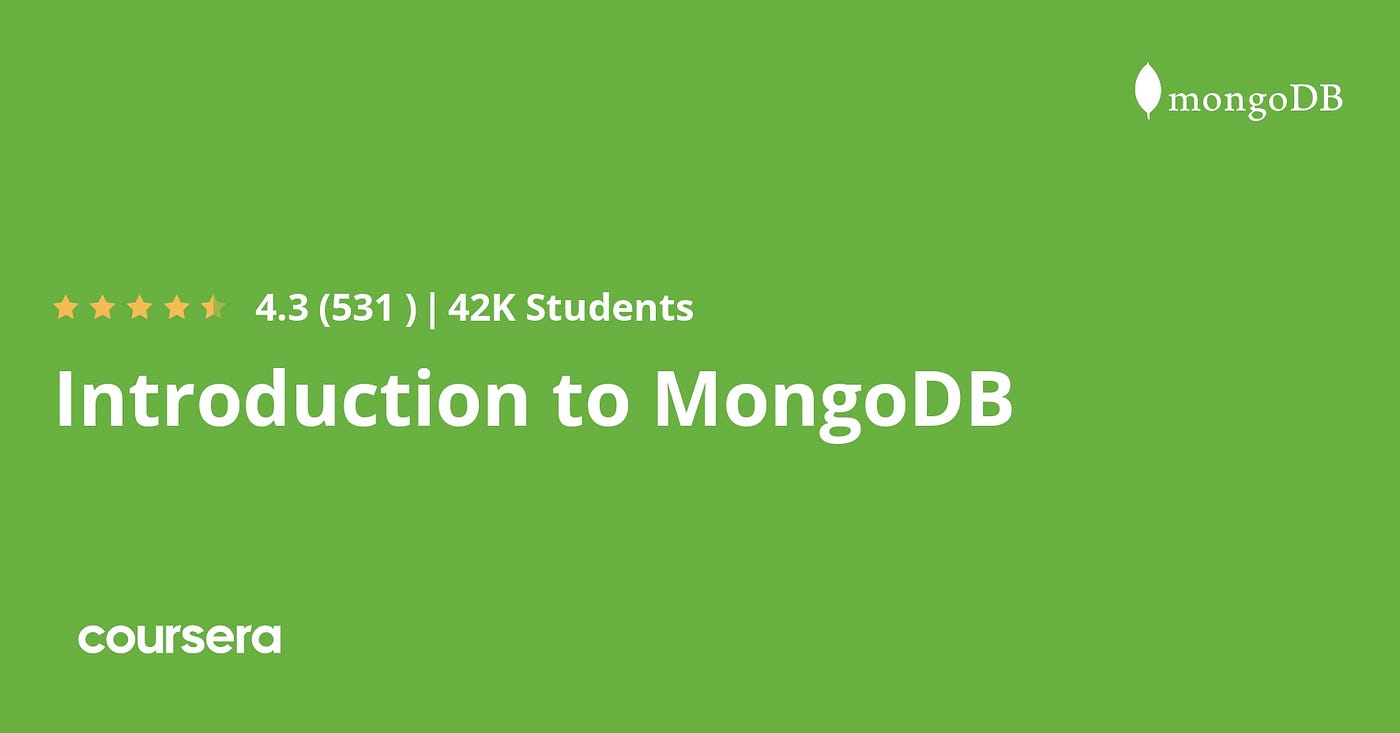 10 Free Courses to learn MongoDB and NoSQL in 2022 | by javinpaul | Javarevisited | Medium