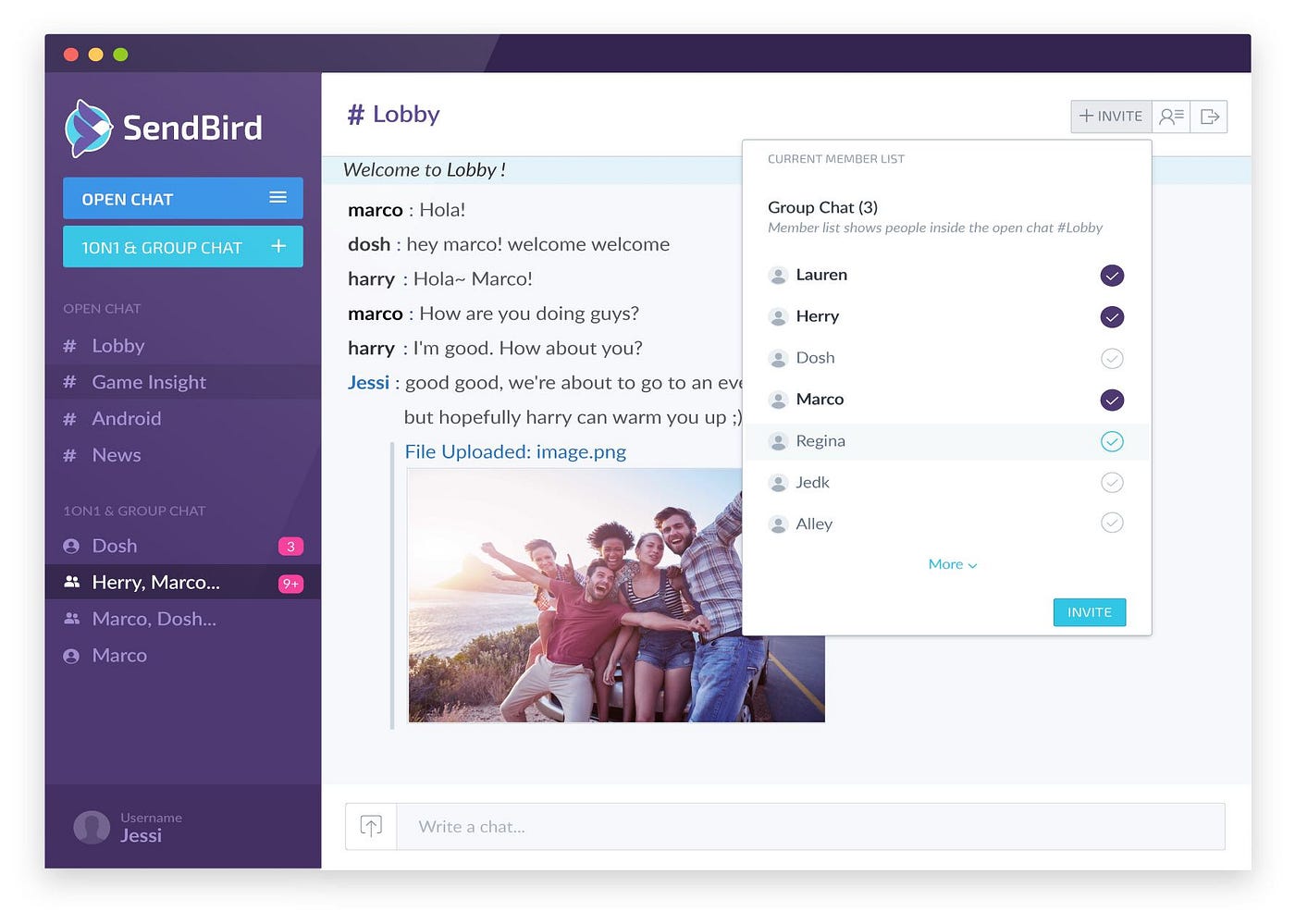 Sample Website for Chat API and Web JavaScript SDK | by Sendbird ...