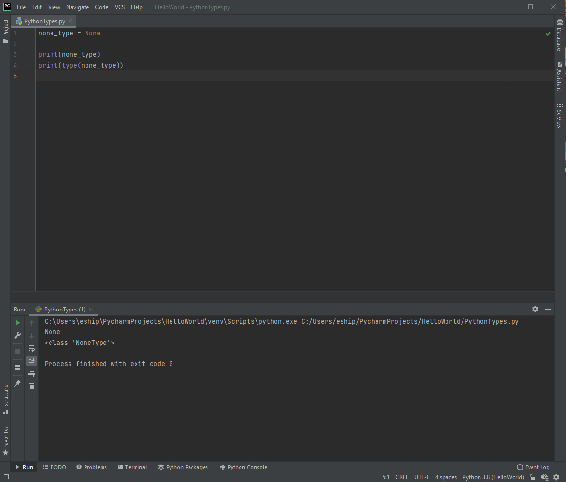 First Principles Python Part 3: Data Types | by Enrico Shippole | Medium