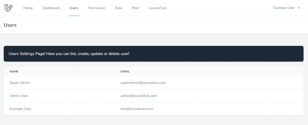 Laravel 9 Vue Js Roles and Permissions + Vite Js | by LaravelTuts | Aug, 2022 | Medium