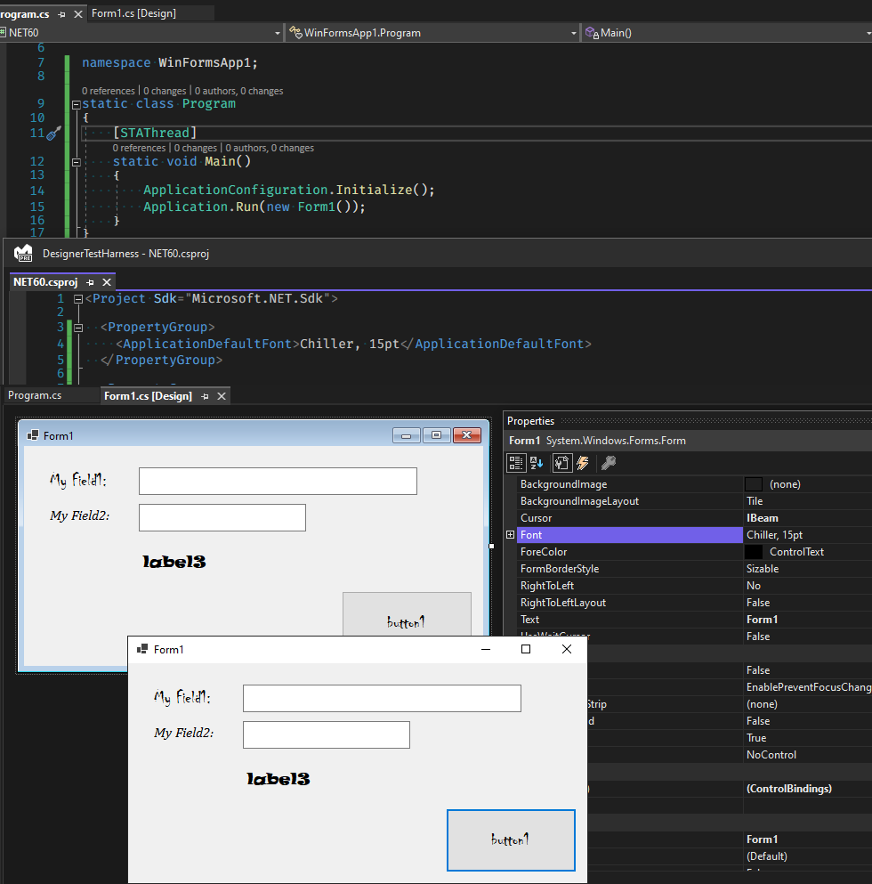 Whats New In Windows Forms In Net 60 By Alpesh Patel C Programming Medium