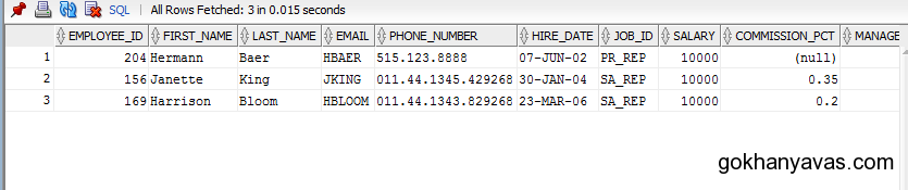 Oracle Database — SQL Temelleri 3 — Operatörler | by Gökhan YAVAŞ ...